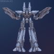 🤖 1/4000 Macross Elysion (Attack Mode)・Free STL File for 3D printing・Cults