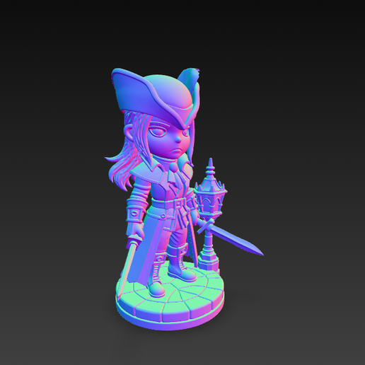 🏹 Lady maria・ STL File for 3D printing・Cults