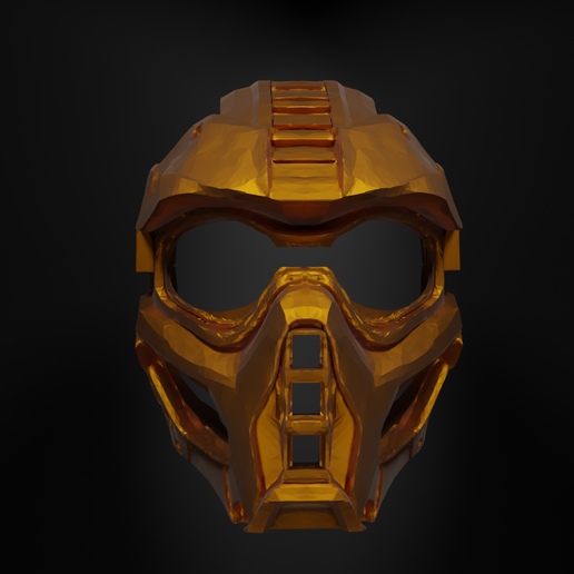 🔫 Airsoft Helmet Face Mask - Airsoft Full Face Cool Mask 3D print model ...