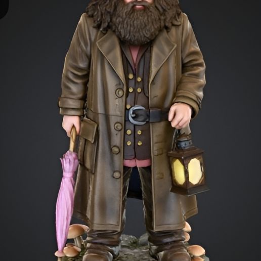 🗿 Hagrid Figurine・ STL File for 3D printing・Cults