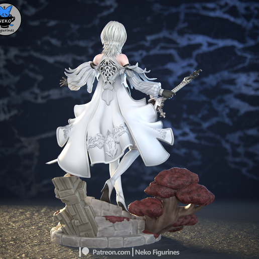 ♀️ 10H - Nier Automata Game Figure for 3D Printing・ 3D File for 3D ...