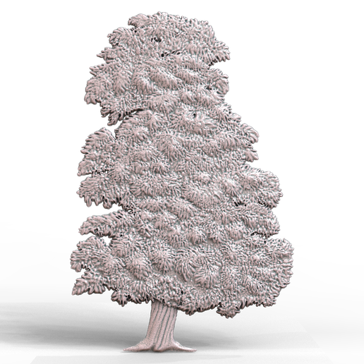 Archivo 3D 3D Model STL File for CNC Router Laser & 3D Printer Tree 2 📁 ...