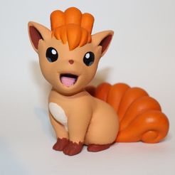 3D printer Vulpix(Pokemon) • made with Ender 3・Cults
