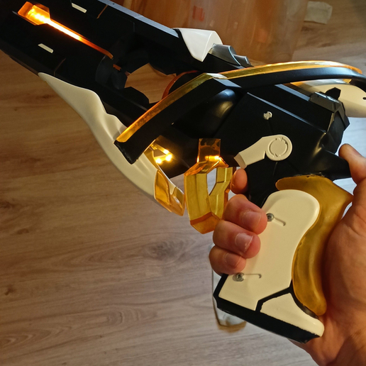 Free STL file PISTOL HONKAI JUDGMENT OF SHAMASH - FUSION 360 3D PRINT ...