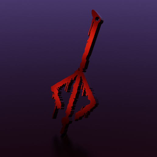 🗝️ Bloodborne Rune Keychain・ STL File for 3D printing・Cults