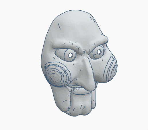 🧩 Jigsaw mask・Free STL File for ・Cults