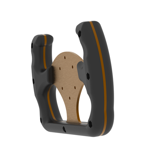 STL file GT Wheel For Simagic NEO X Button Box and Any Other 🛞 (DXF)・3D ...