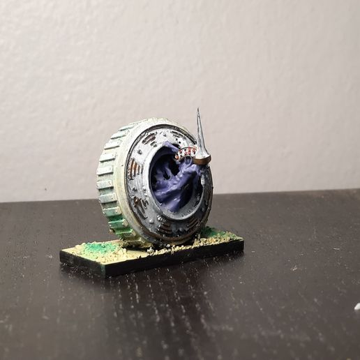 🦸 Wheeled Daemon Engine 8mm・Free STL File for 3D printing・Cults