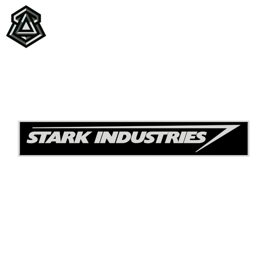 🦾 Stark Industries Logo Plaque.・Free STL File for ・Cults