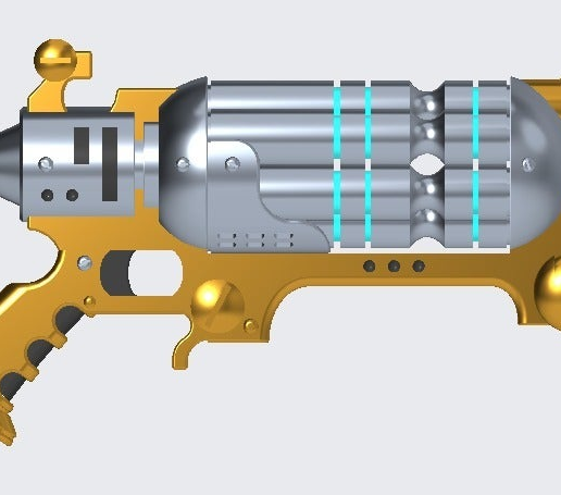 🔫 Skitarii Phosphor Blast Pistol Prop・Free STL File for ・Cults