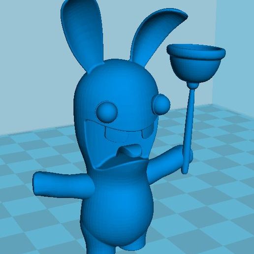 Archivo STL Lapin Crétin 🐇 ・Design para impresora 3D para descargar・Cults