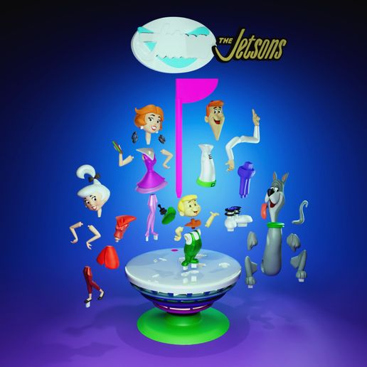 🛰 The Jetsons - Extend Version・ 3D File for ・Cults