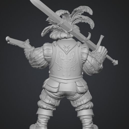 👹 ogre holy roman soldier・Free STL File for 3D printing・Cults