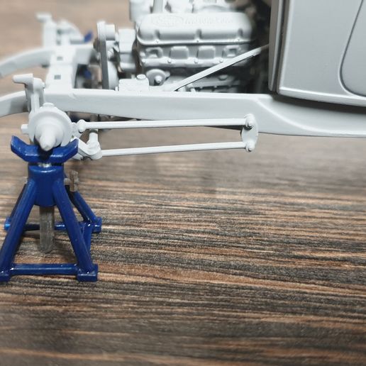🚚 Heavy duty adjustable stands 1/24 - 1/25 scale・ STL File for 3D ...