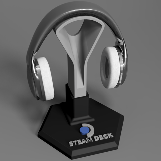 STL file Steam Deck Headsets Stand 😤 ・3D print model to download・Cults