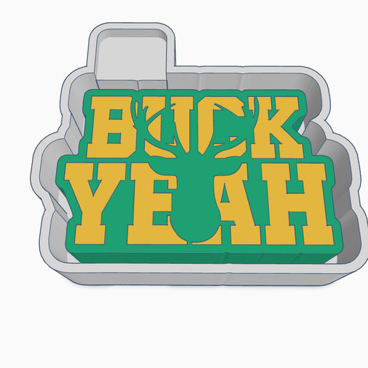 Archivo STL Buck Yeah Freshie Housing 🙌 ・Plan de impresión en 3D para ...