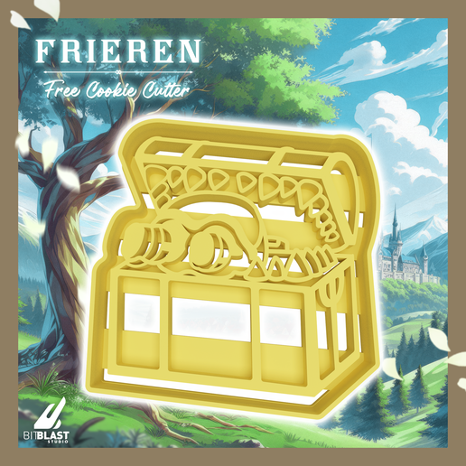 👹 Frieren Mimic Cookie Cutter・Free STL File for 3D printing・Cults