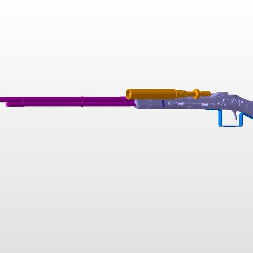 ⭐ Tusken Cycler Rifle from Star Wars・ 3D File for ・Cults