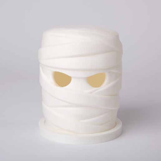 👻 Mummy LED Candle Holder – 3D Printed Halloween Decor・Free 3D File for ...