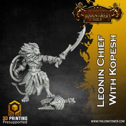 Leonin best STL files for 3D printing・52 free models to download・Cults