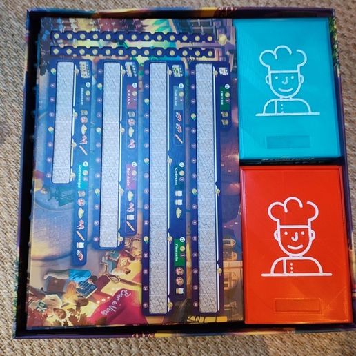 Free 3D file Dinner in paris insert organizer with custom terraces ...