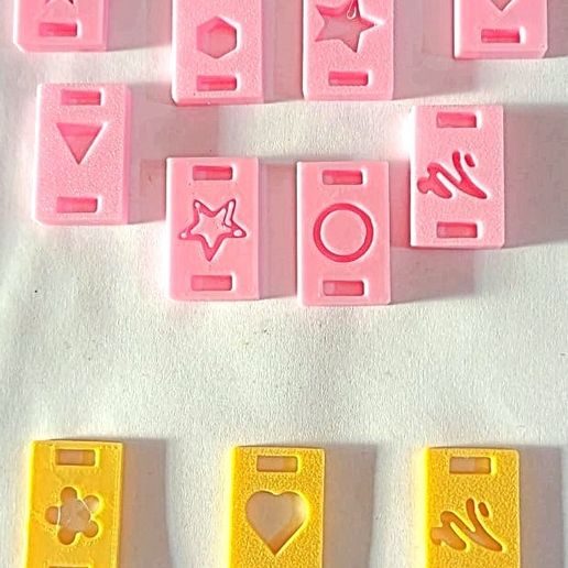 🎨 Pack of charms for handicrafts・ STL File for 3D printing・Cults