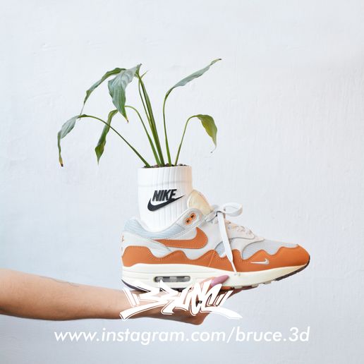 🧦 NIKE SOCK POT / NIKE SOCK POT (no jordan 1)・ STL File for 3D printing ...