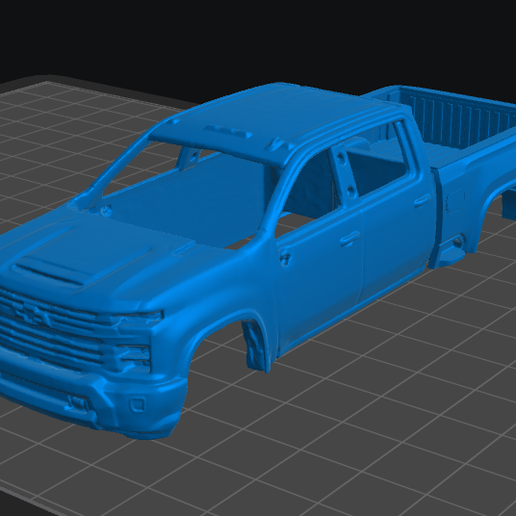 🚕 2024 Silverado HD CAB GL GMC REPLACEMENT・ STL File for 3D printing・Cults