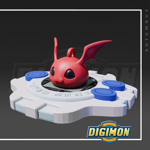 3D file DIGIMON BABY 1 [SET x6] 🐉 ・3D printer design to download・Cults