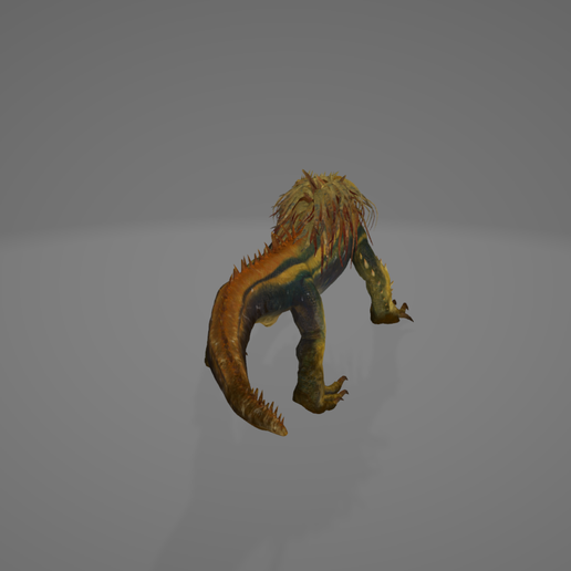 👹 MONSTER HUNTER GREAT JAGRAS・Free STL File for 3D printing・Cults