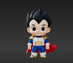 🤴 Labubu Galactic Warrior Prince Costume 3D Print Model - Stylized ...