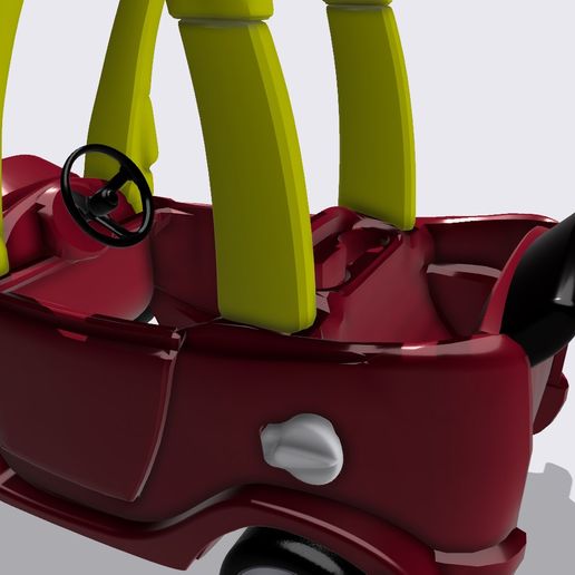 🥵 Little Tikes Custom Hot Rod Truck・ STL File for ・Cults