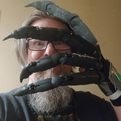 🐉 Articulated Dragon Claws 2.0 UPDATE.・3D Print with the Ender 3 Pro 3D ...