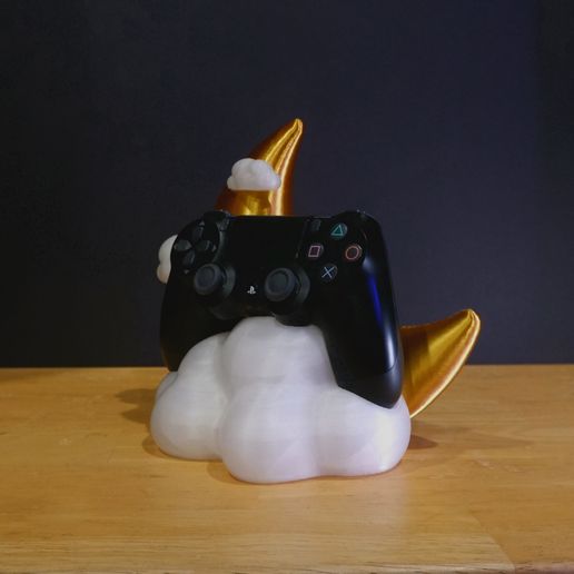 ☁️ Cloud & Moon Controller Stand || 4 Pack Bundle・ 3D File for 3D ...