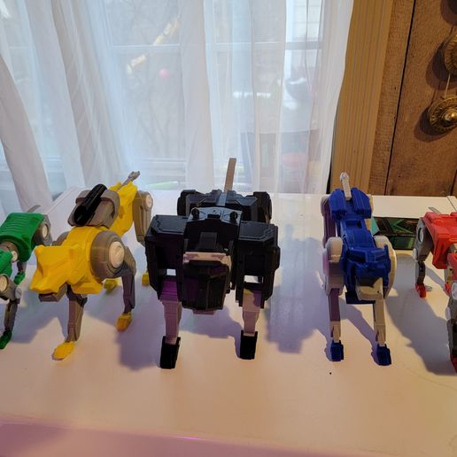 3D printable VOLTRON // Legendary Defender • made with Elegoo Neptune 3 ...