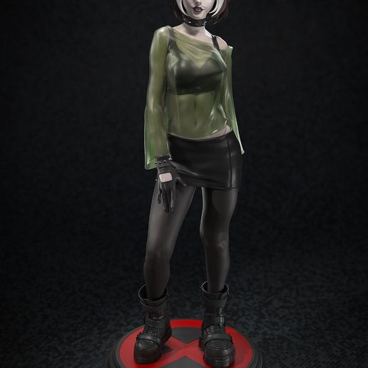 🎨 Rogue - Xmen Evolution 3D Print・ STL File for ・Cults