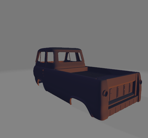 STL file Ford Van Rc Pickup 🚙 ・3D printable model to download・Cults