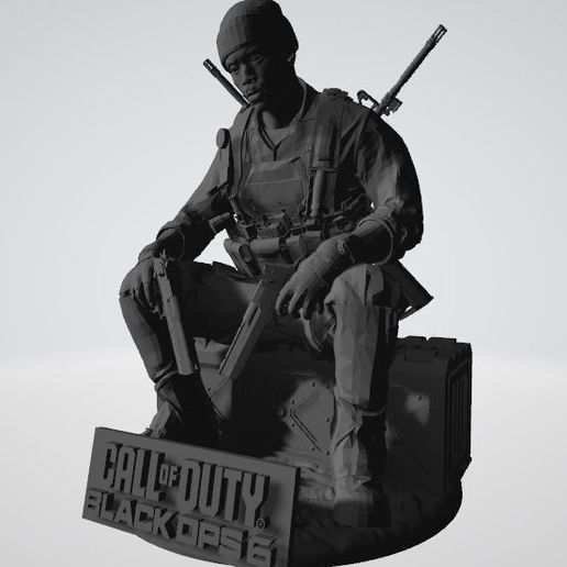 🤙 CALL OF DUTY BLACK OPS 6 - Marshall BO6 Sitting Bull Reborn・ STL File ...
