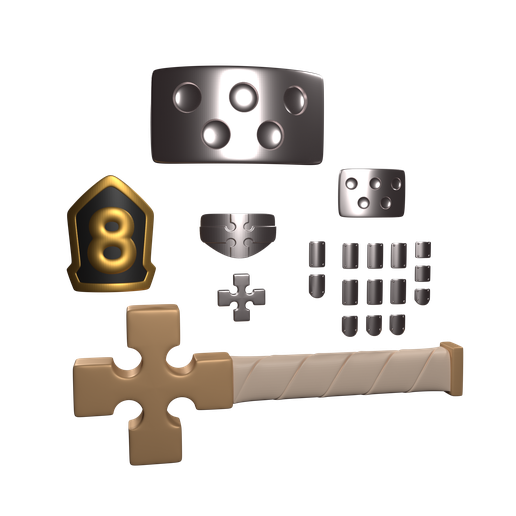 🔥 Fire Force Costume hard parts・Free STL File for 3D printing・Cults