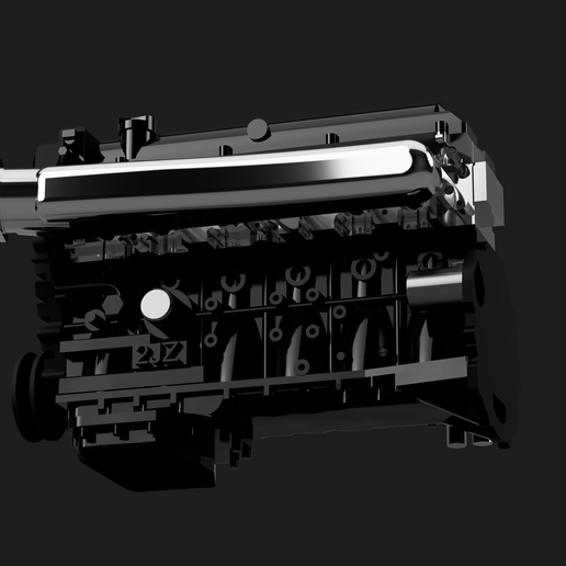 🚗 2jz engine for scale models・ 3D File for ・Cults