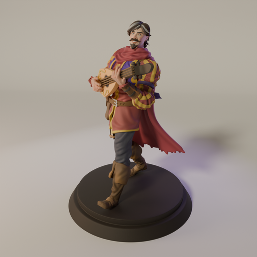 STL file Human Bards 🎵 (OBJ)・3D printing idea to download・Cults