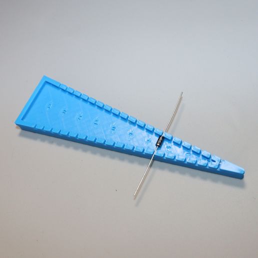 Fichier STL Biegelehre für Elektronische Elemente und Bauteile ...