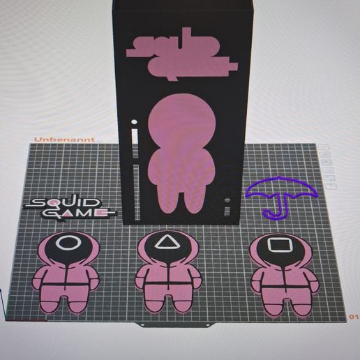 🎮 Xbox Series X Cover Squid Game・ STL File for 3D printing・Cults