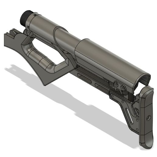 🔫 AR15 SNIPER GRIP/BUTTSTOCK V3・ STL File for 3D printing・Cults