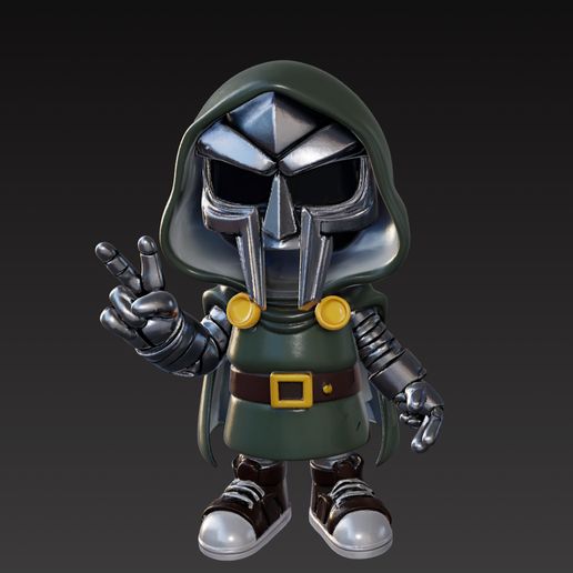 🎨 Mf doom 3d model (printable .obj)・ OBJ File for 3D printing・Cults