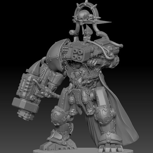 🎲 Exo Striker 3 GM – 3D Printable Exosuit Model・ 3D File for 3D ...