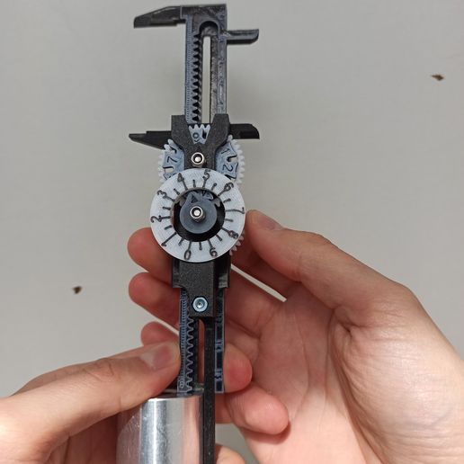 🧑‍🔧 PRECISION CALIPER 3D PRINTING DIY・ STL File for ・Cults
