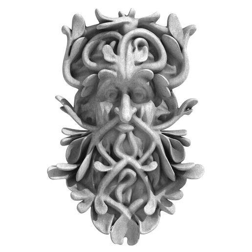 👨 Green Man・ STL File for 3D printing・Cults