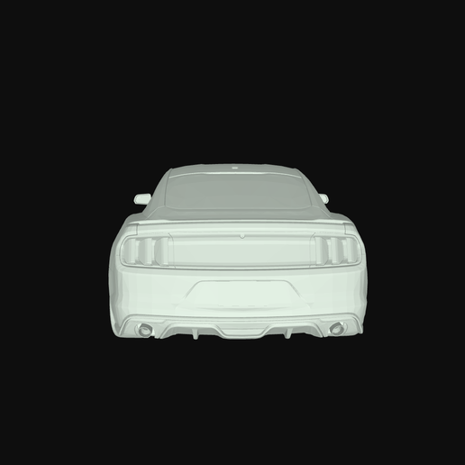 🚙 Ford Mustang STL 3D Printable Muscle Car Model・ STL File for 3D ...