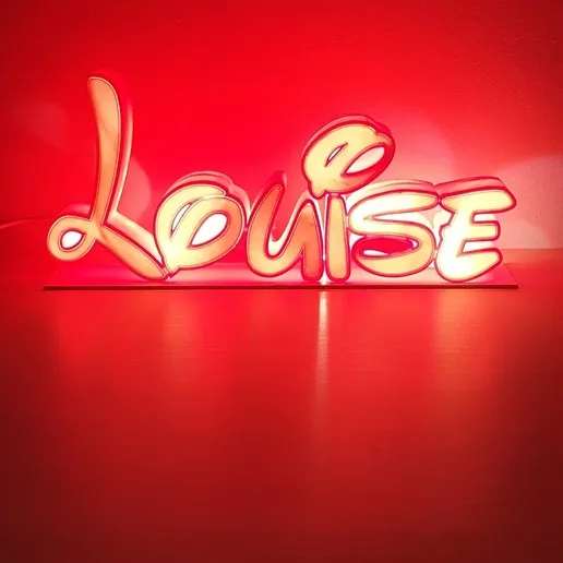 Stl File Louise Disney Led Lamp 🔦 ・3d Print Design To Download・cults